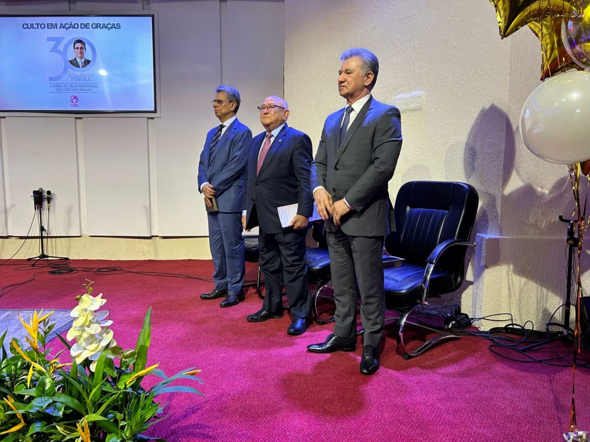 CPAD celebra 30 anos de gestão do irmão Ronaldo Rodrigues de Souza ...