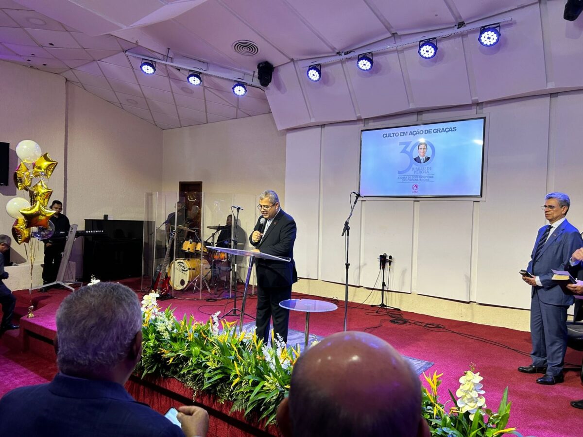 CPAD celebra 30 anos de gestão do irmão Ronaldo Rodrigues de Souza ...