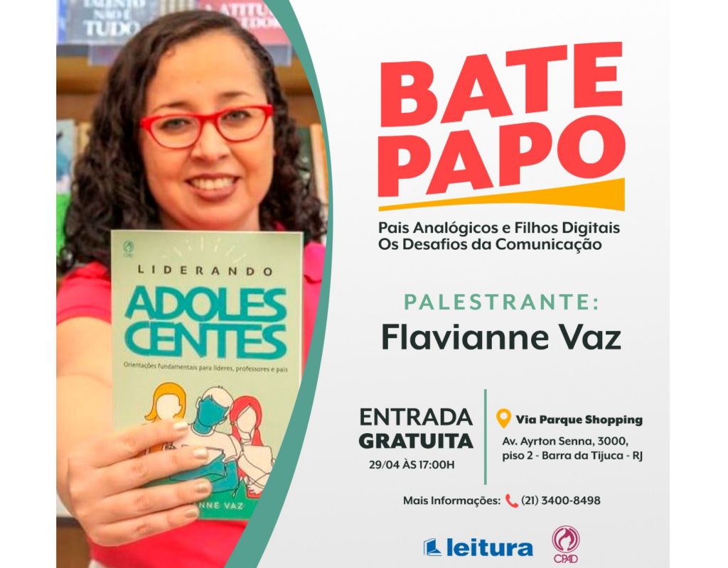 Editora CPAD promove evento na livraria Leitura no RJ - CPAD News